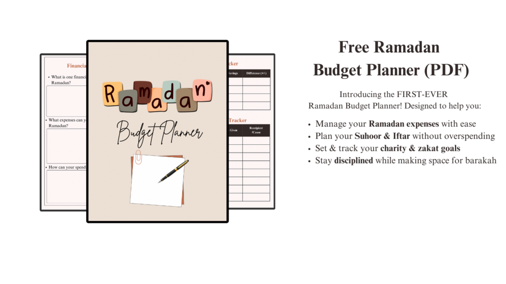 Ramadan Budget Planner 2025