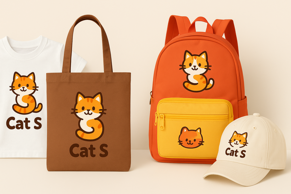 "Cat S – The Friendly Fat Cat Logo"