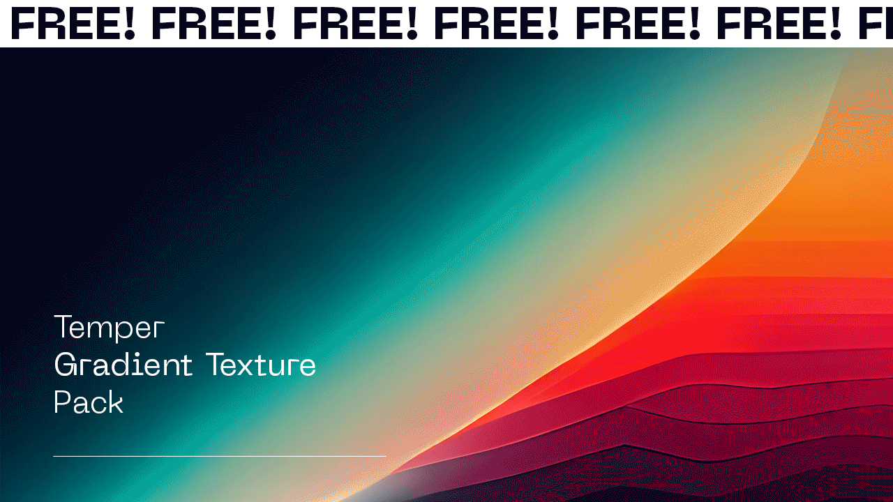 [GRADIENT TEXTURE PACK] Futuristic - Temper