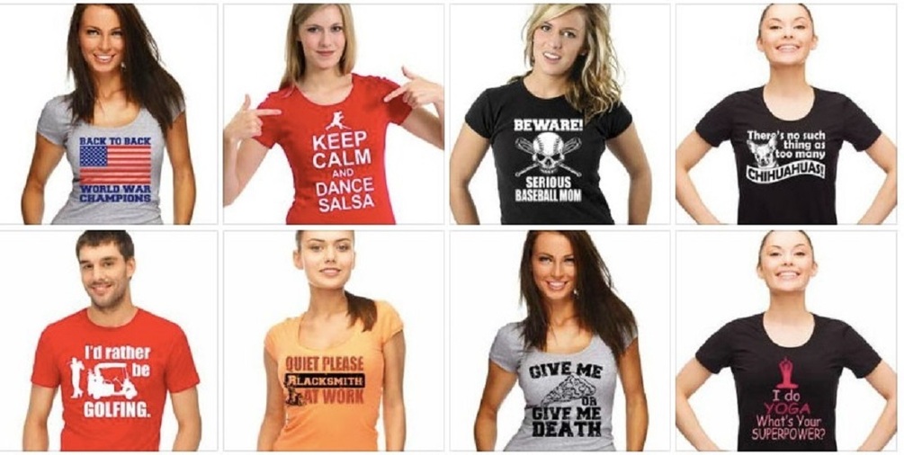 10 T-Shirts Designs for Teespring, Cafepress, Zazzle, Spreadshirt, etc