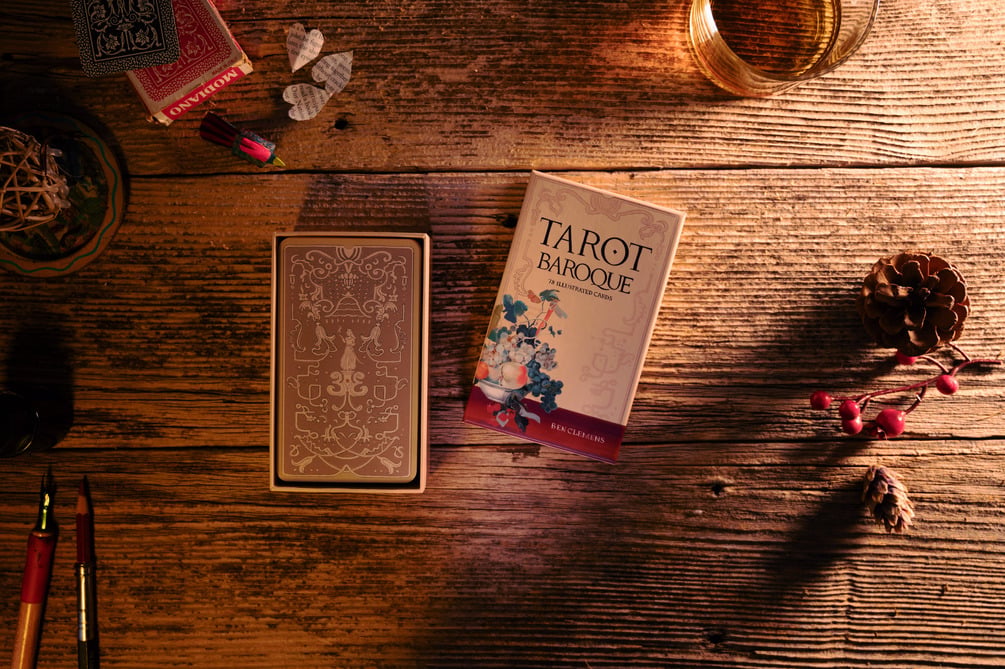 Tarot Baroque, an illustrated deck of baroque masterpieces