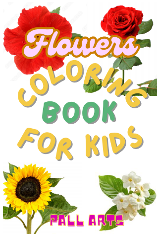Flowers Coloring Book for Kids
