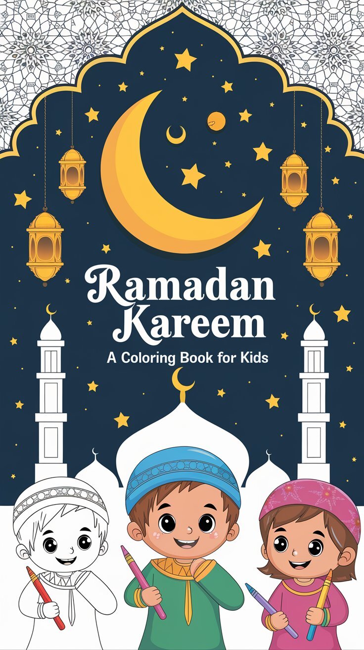 Ramadan Coloring Book for Kids