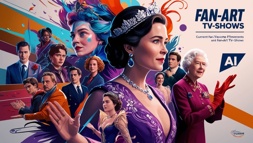 👑 Queen Elizabeth Fan Art Collection 🖼️