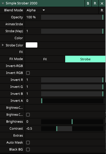 Simple Strober 2000 DEMO - Resolume Wire FX
