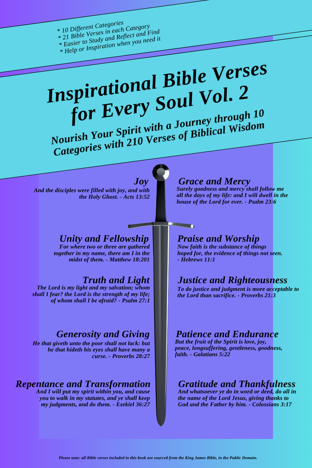 E-book Inspirational Bible Verses for Every Soul Vol. 2