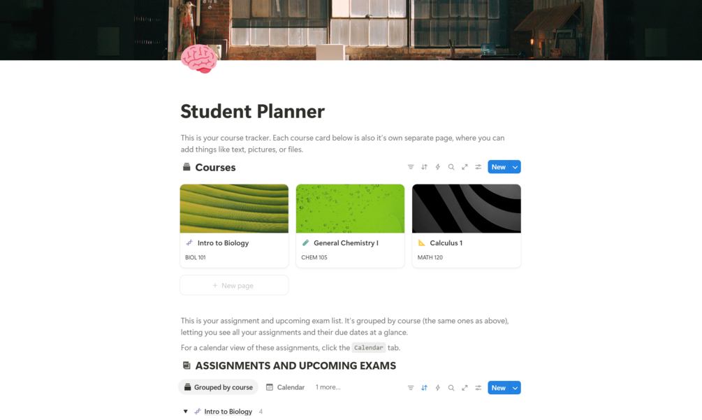 Cute Student Planner for lazy geniuses