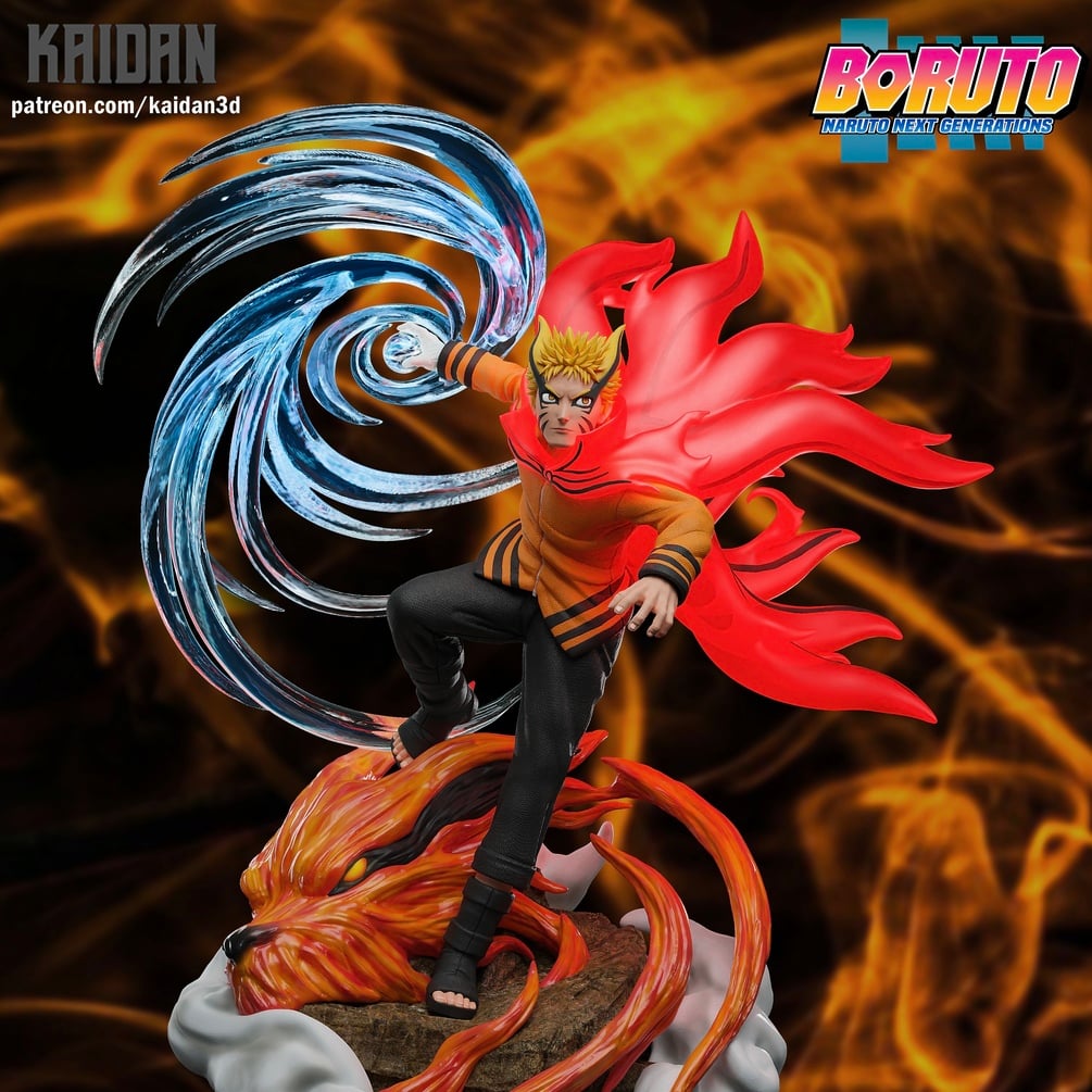 Naruto Baryon Mode NARUTO - STL Ready for 3D Printing