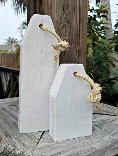 DIY - Flat Buoy Kit - one set - two buoys - Wood buoys - Ready to ...