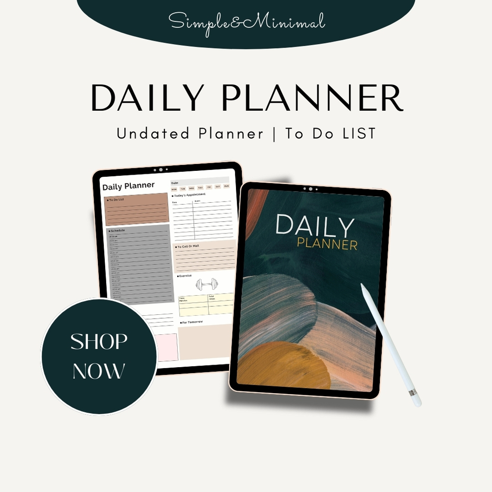 Organize Your Tomorrow: The Ultimate Daily Planner for Success!