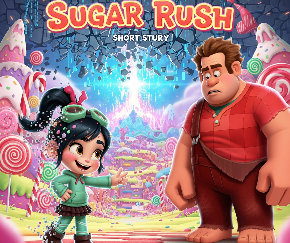 princess Vanellope von Schweetz story for kids