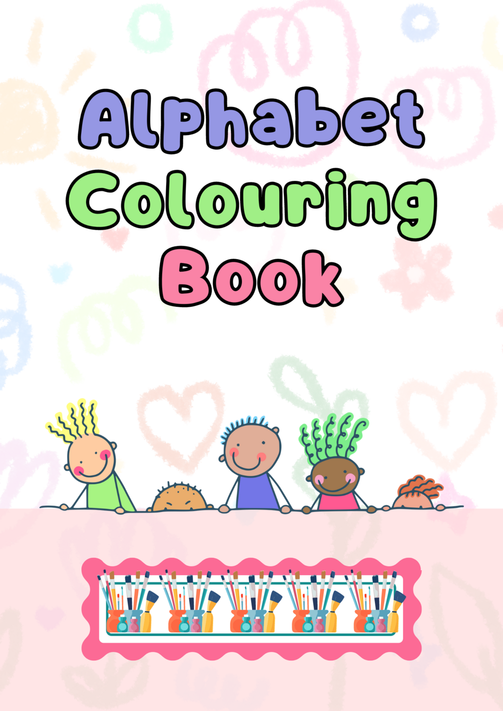Alphabet Colouring Book for Kids