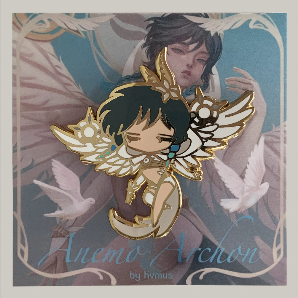 Anemo Archon Pin