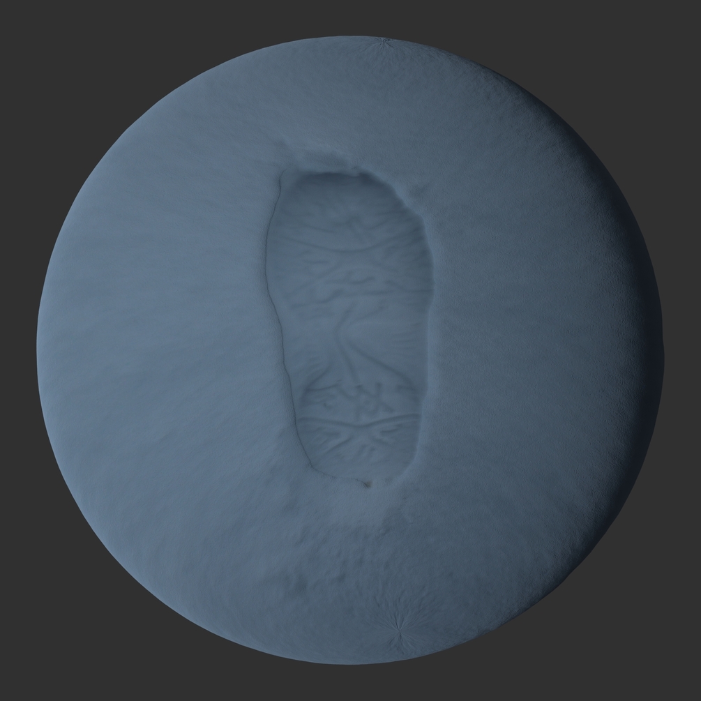 Snow Step 3 PBR Material