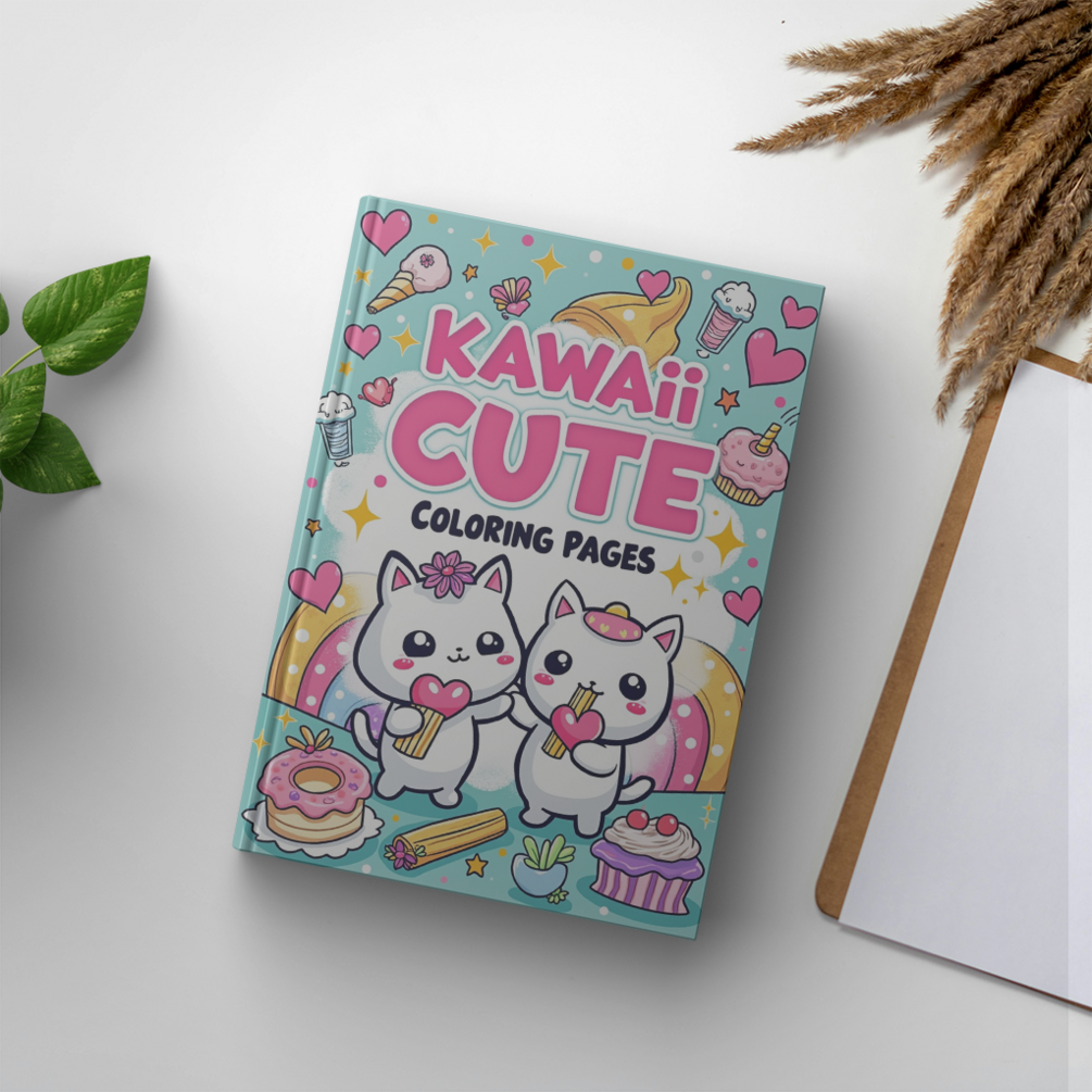 Kawaii Cute Coloring Pages: Kawaii Colouring Book Cute Coloring Pages ...