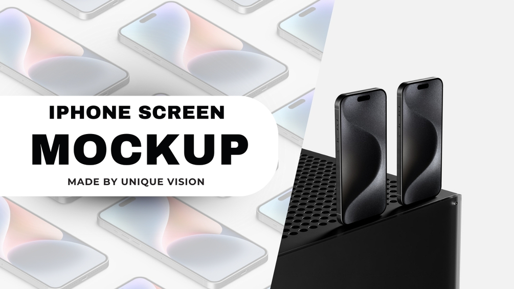 iPhone Screen Mockups