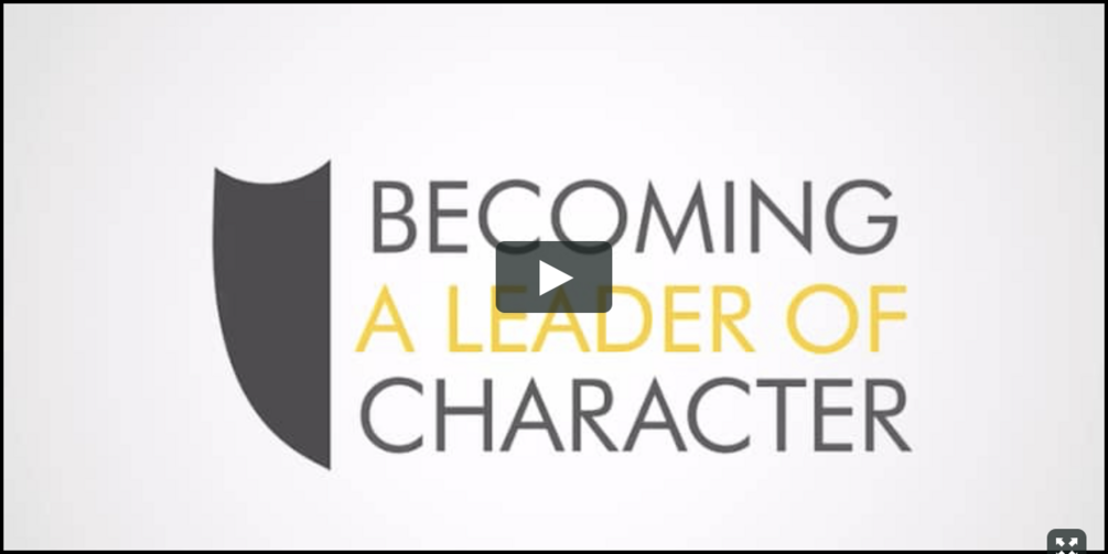 Facilitator Led Course: How To Become A Leader Of Character - Module 2