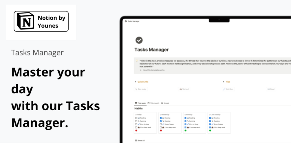 Daily and Monthly Tasks Manager