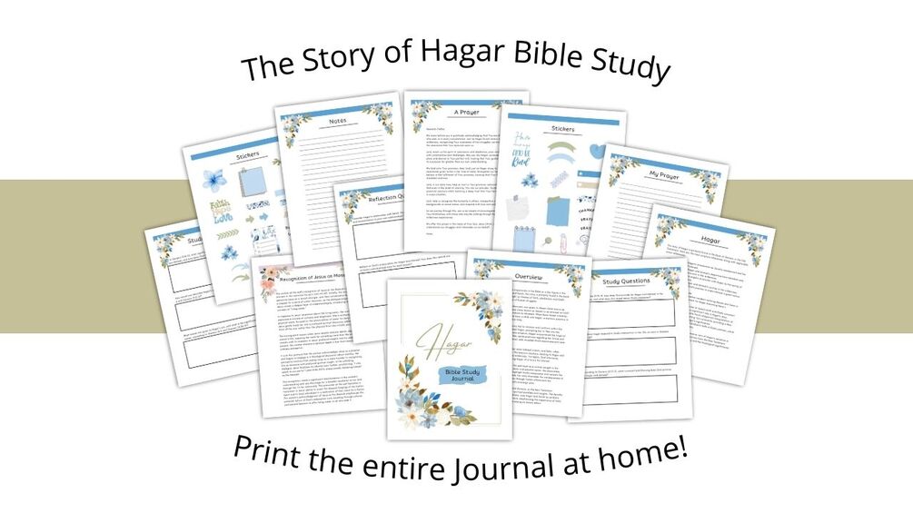 Printable Character Bible Study Journal Bundle 3
