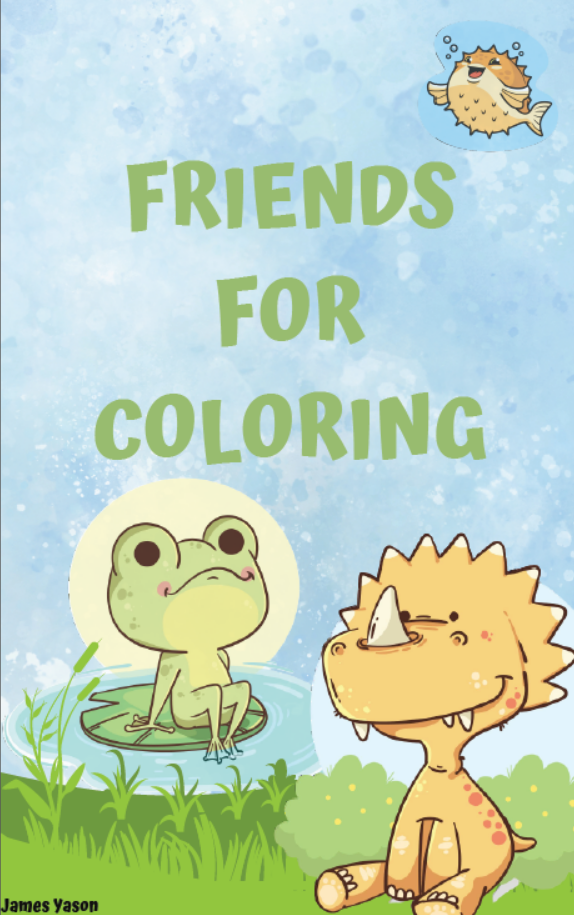 Friends for Coloring