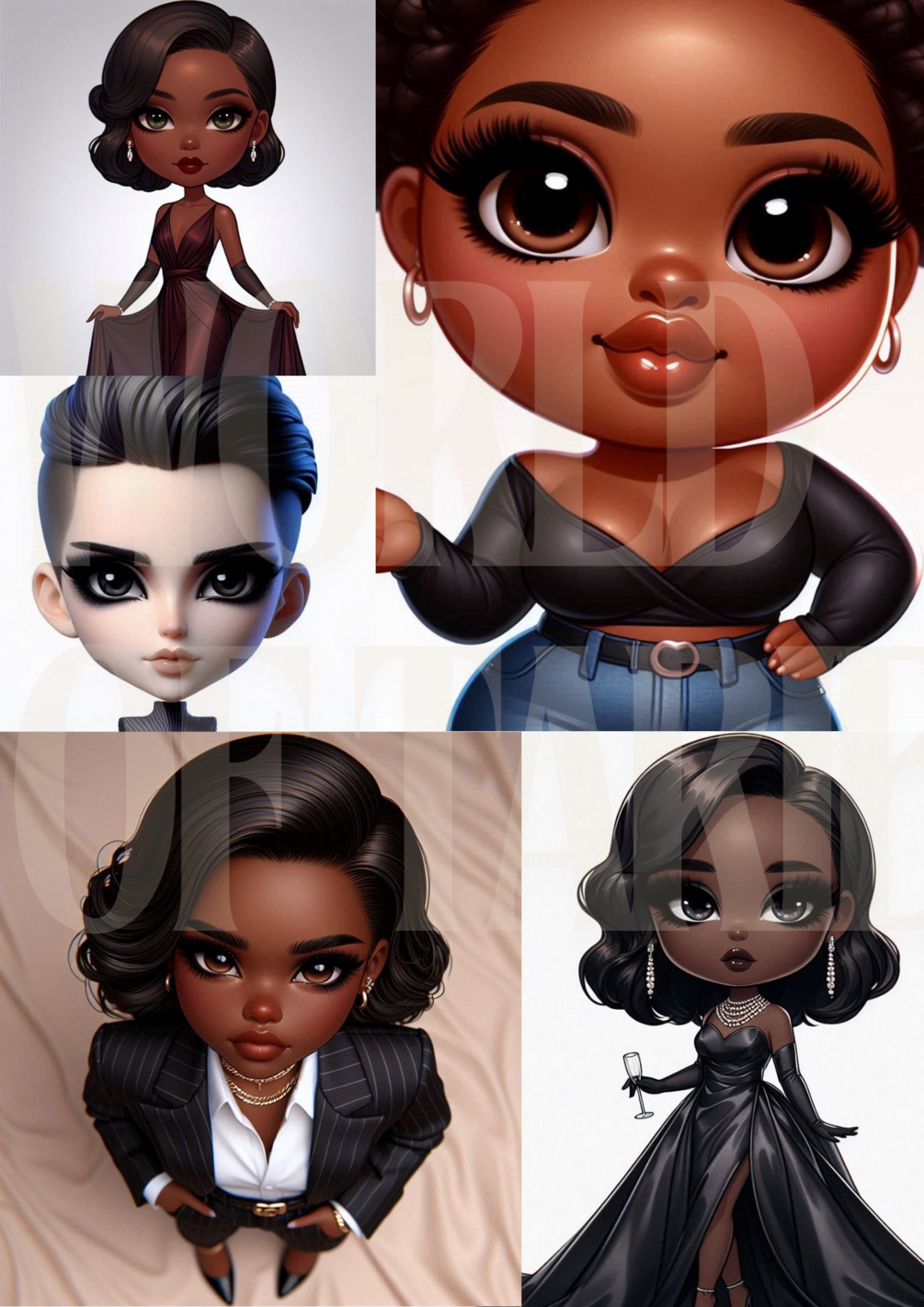 60 Chibi Prompt Book