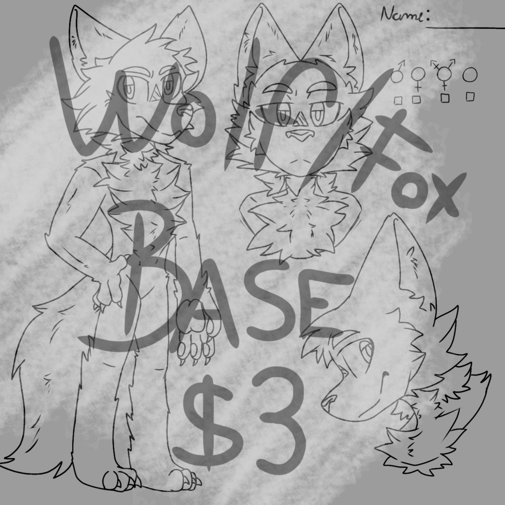 Wolf/Fox Base for $3