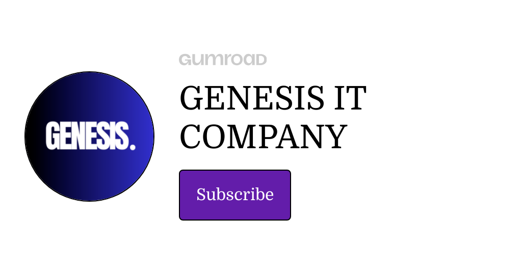 GENESIS IT COMPANY