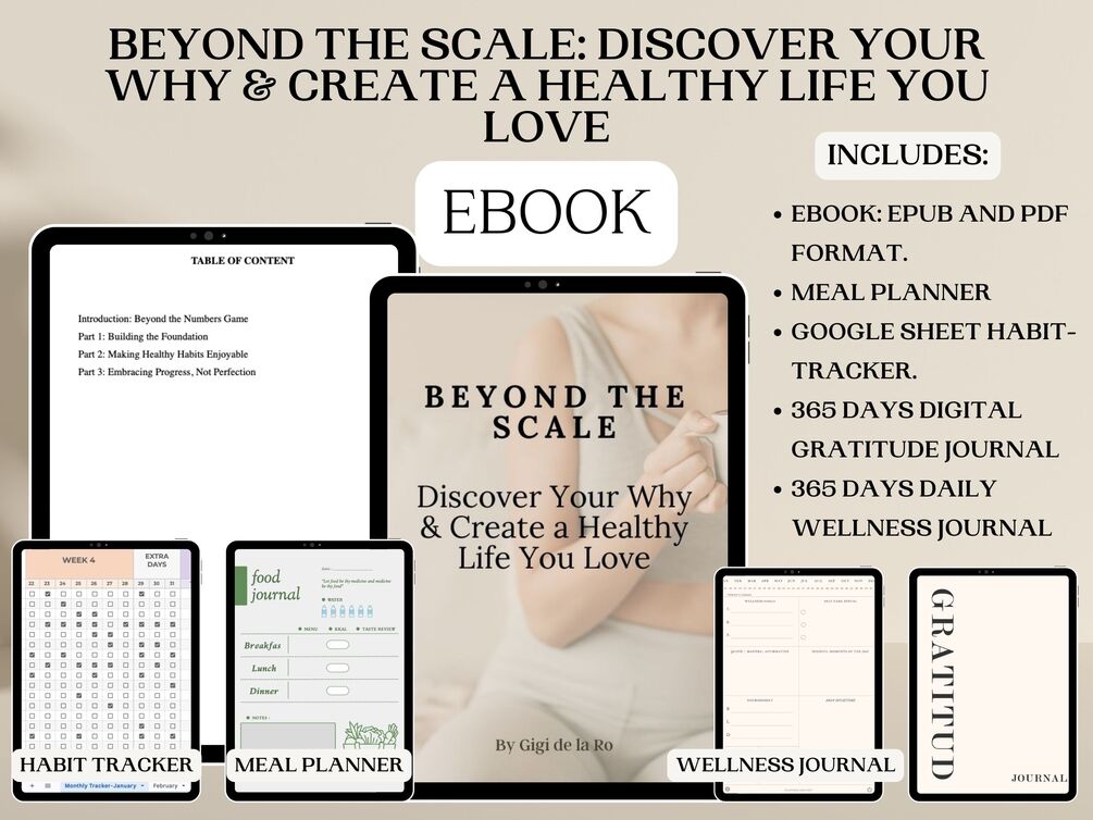 Ebook Beyond the Scale: Discover Your Why & Create a Healthy Life You Love