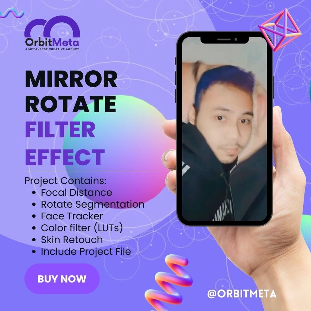 Mirror Rotate Filter Effect | Spark AR | Instagram Filters | Augmented Reality