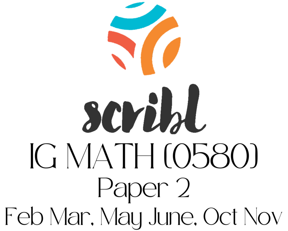 Math IGCSE [0580] Paper 2