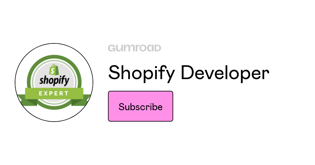 Shopify Developer