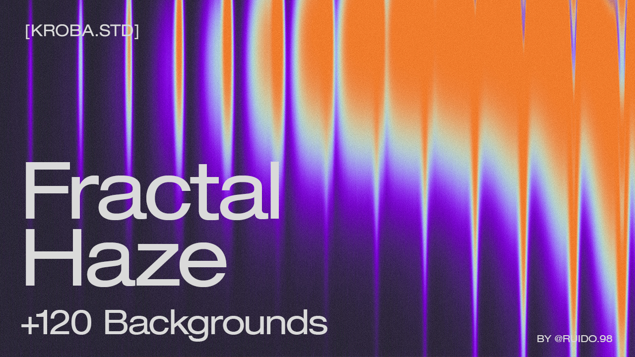 +120 Backgrounds! - Fractal Haze - Kroba Store