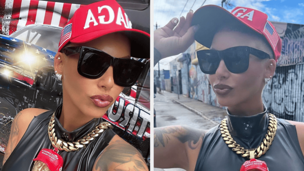 Amber Rose MAGA Hat