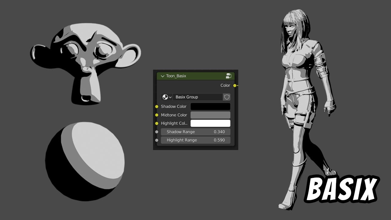 Ink Shader Pack - for Blender