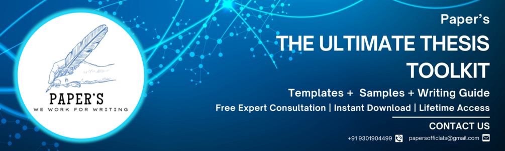 The Ultimate Thesis Toolkit