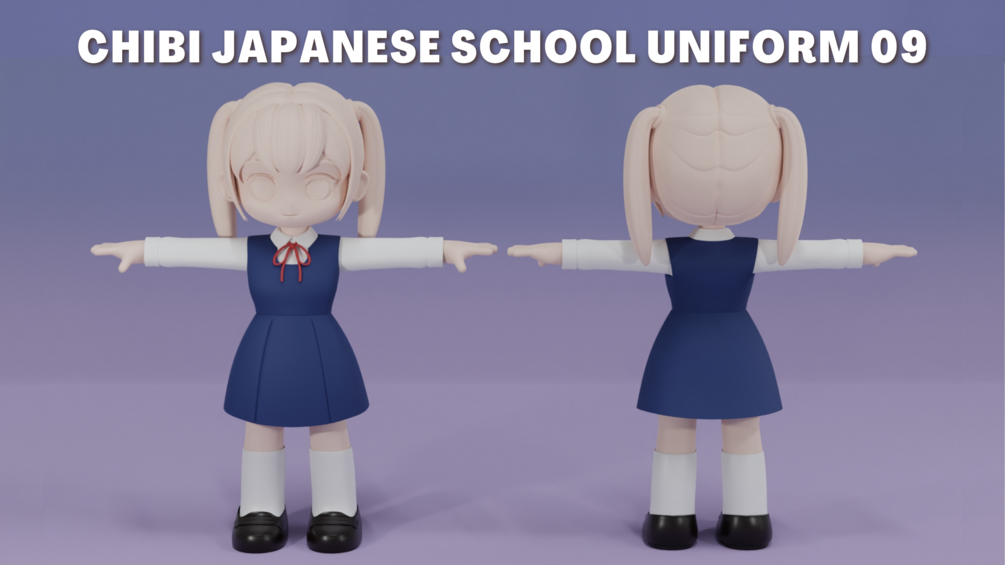 Chibi Japanese School Uniform 9