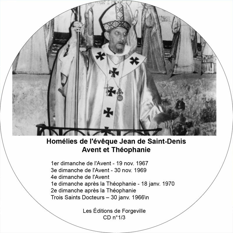 Homélies de l'Avent et de la Théophanie