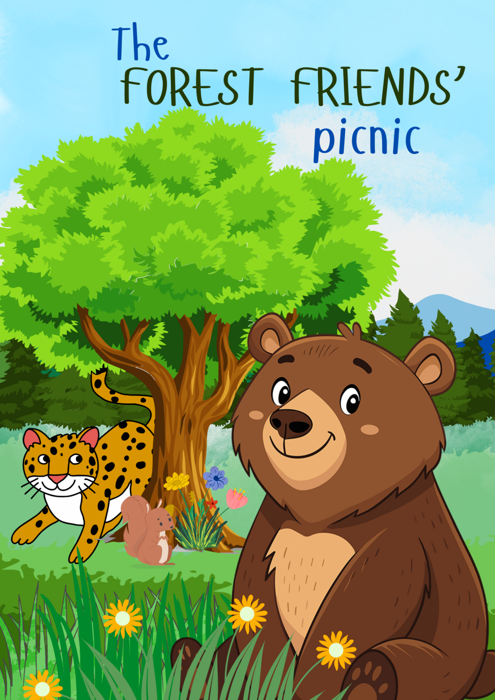 SIMPLYZEN THE FOREST FRIENDS' PICNIC KIDS' STORY BOOK