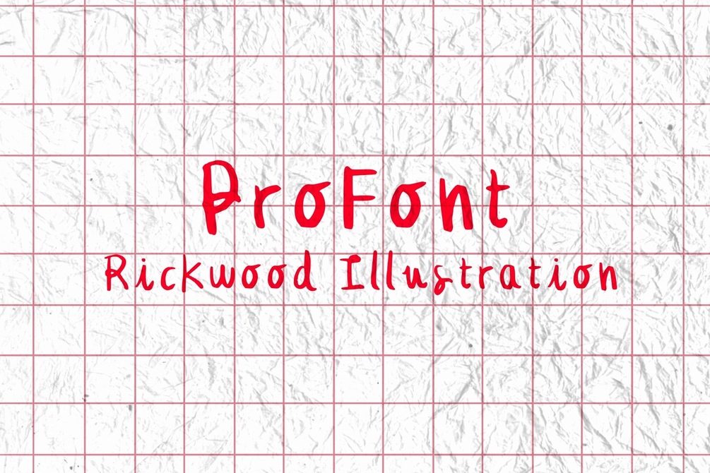 ProFont - My First Digitally Created Font