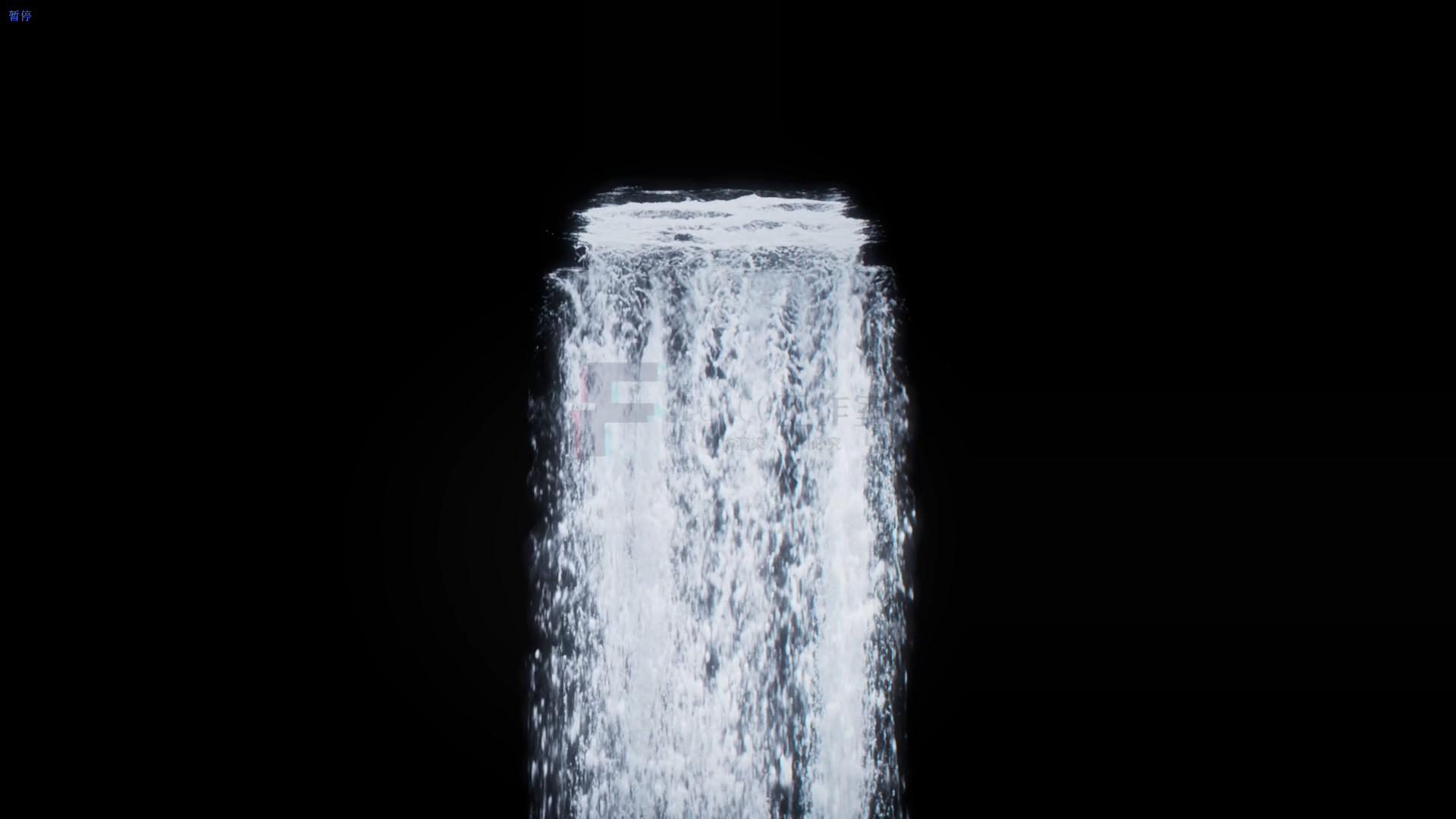 Houdini Waterfall Flip Calculation and Rendering Karma file