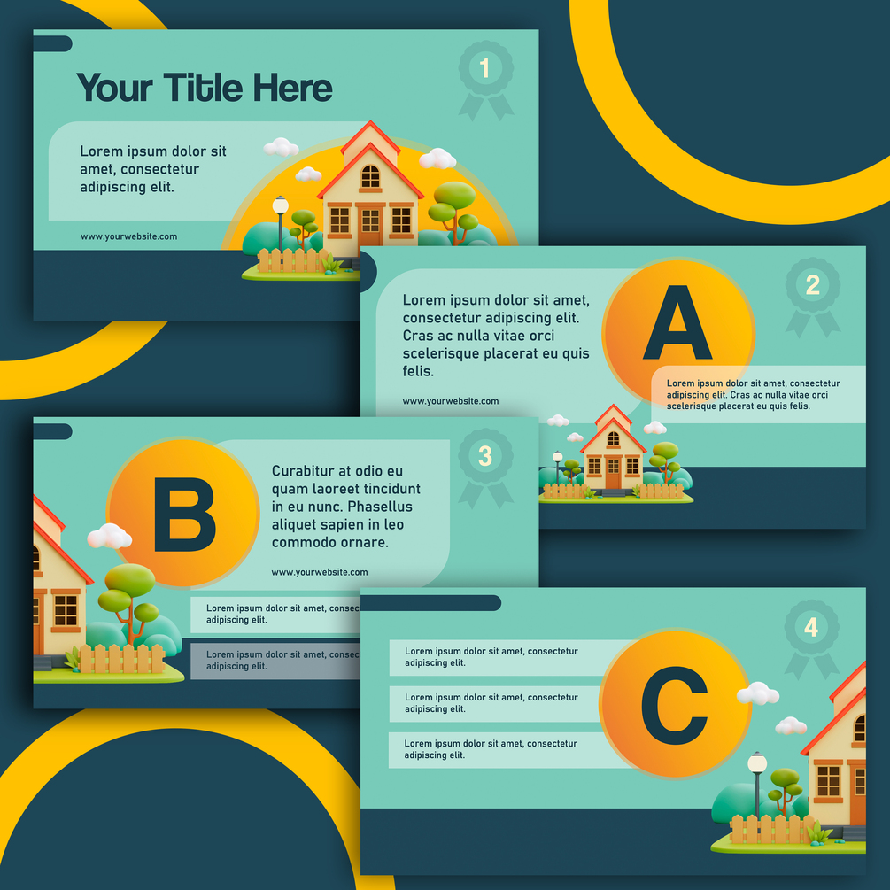 FREE PPT Template - Home