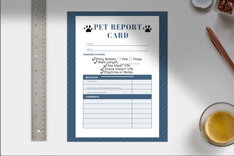 Pet Report Card