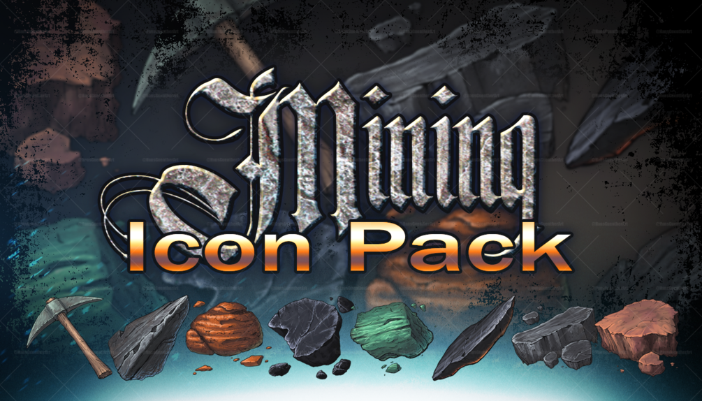 Mining Icon Pack - 2D Game Asset
