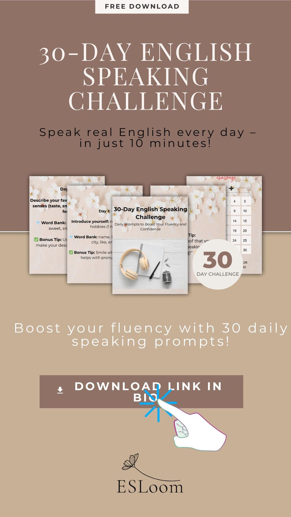 30-Day English Speaking Challenge