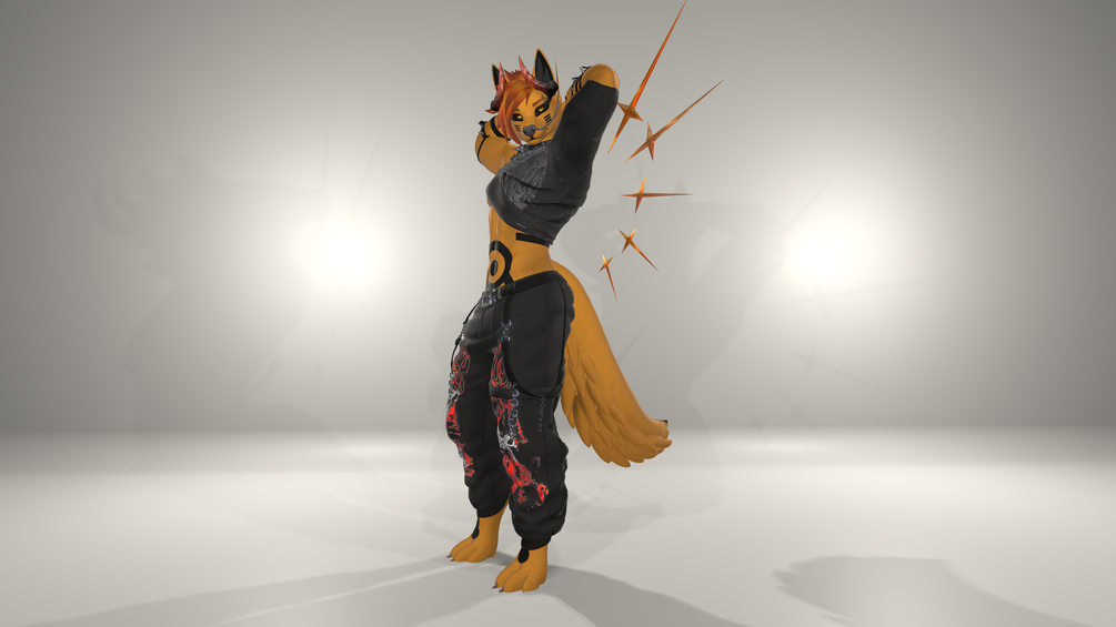 Kuruma Retexture for Dante Avatar (Foxipaws)