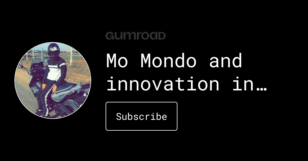 Mo Mondo and innovation in the world of technology