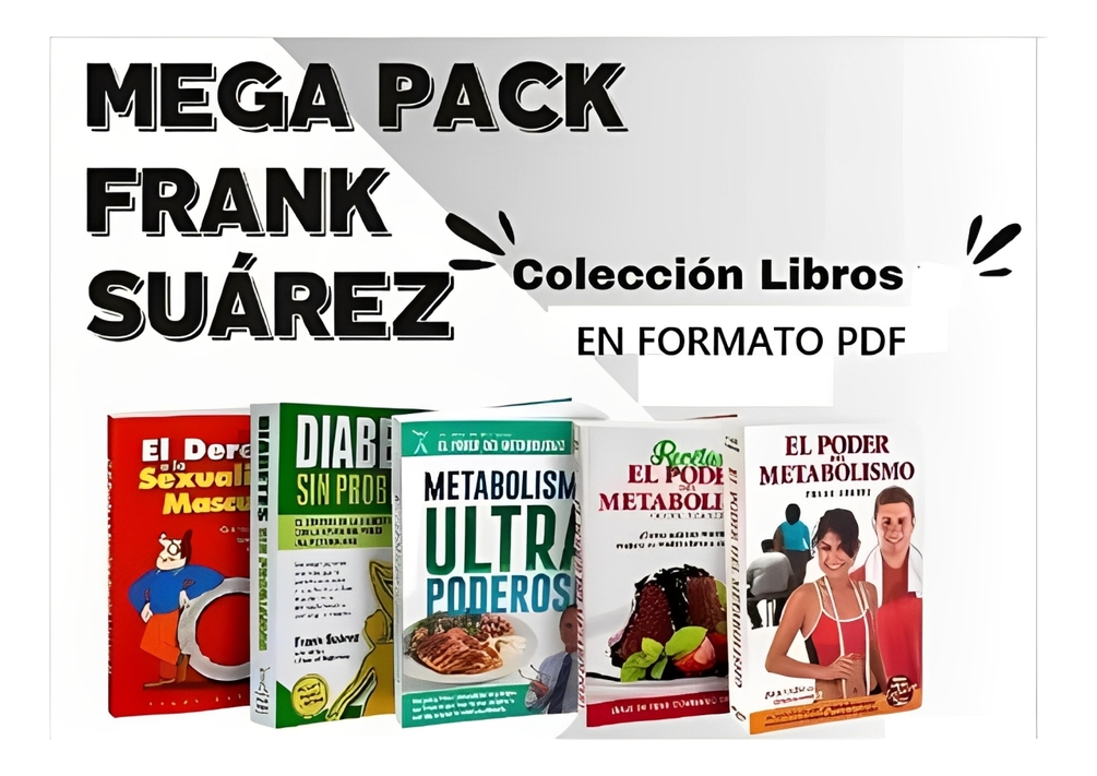 Mega Pack El Poder del Metabolismo Frank Suarez