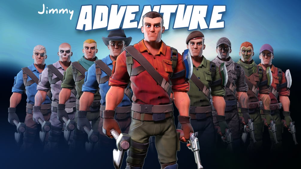 Jimmy Adventure - Stylized Game Character