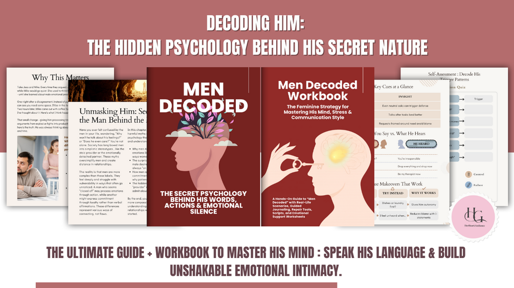 DECODING HIM: The Secret Psychology Behind His Words, Actions ...