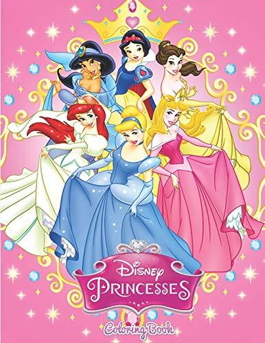 Magical Princesses: A Disney Coloring Book for Kids